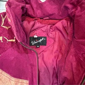 unicept | Jackets & Coats | Unicept Vintage Suede Laser Cut Out Bomber ...